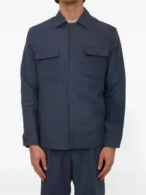 Eleventy Flap-pocket Shirt Jacket