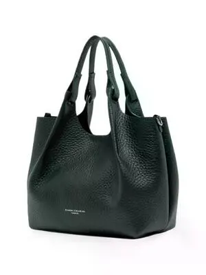 GIANNI CHIARINI Medium Dua Grained-leather Tote Bag