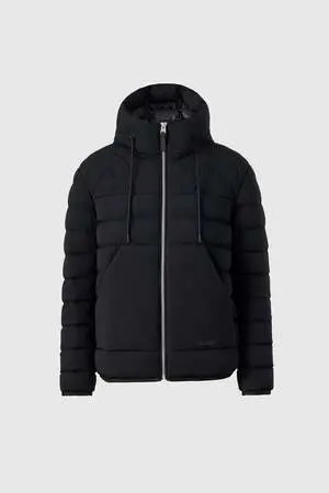 Mackage Bergen-z Quilted Down Hooded Jacket - Black
