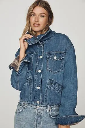 Blanknyc Funnel-neck Jacket