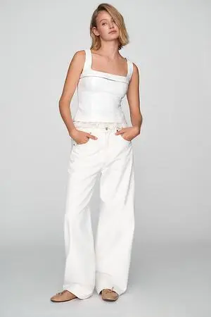 REFORMATION Nanette 1% Len Tank Top
