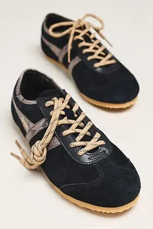Gola Cleora Ii Suede Sneakers - Black