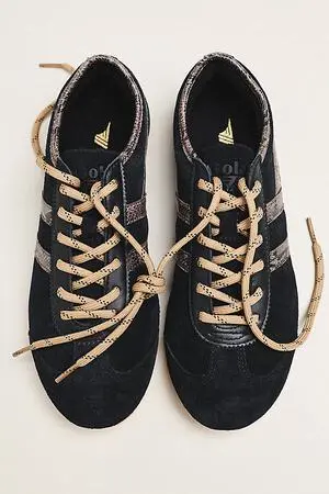 Gola Cleora Ii Suede Sneakers - Black