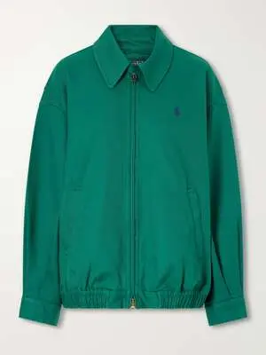 Polo Ralph Lauren Logo-embroidered Cotton-twill Jacket