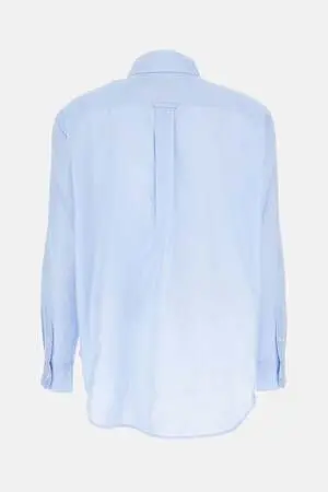 Polo Ralph Lauren Cotton Poplin Shirt With Embroidered Logo