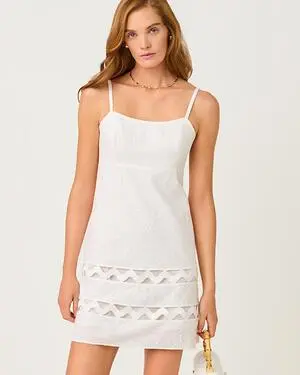 Lilly Pulitzer® Haliey Dress In Fit-and-flare - White