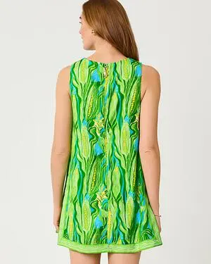 Lilly Pulitzer® Aisling Shift Romper - Turquoise