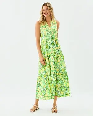 Lilly Pulitzer® Sydnee Maxi Dress - Limoncello