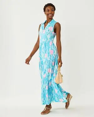 Lilly Pulitzer® Riegan Maxi Dress - Blue