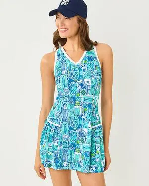 Lilly Pulitzer® Upf 50+ Luxletic Bacio Active Dress In Moisture Wicking - Mint