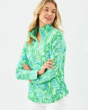 Lilly Pulitzer® Upf 50+ Skipper Popover - Cool Mint Catchin Rays