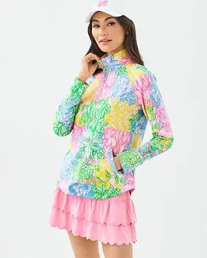 Lilly Pulitzer® Upf 50+ Skipper Popover - Multi Bright Delight Patch