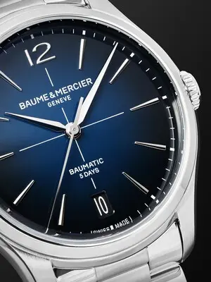 Baume & Mercier Clifton Automatic Stainless Steel Watch, Ref. 10792