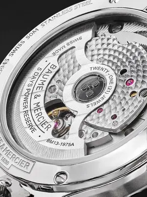 Baume & Mercier Clifton Automatic Stainless Steel Watch, Ref. 10793