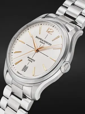 Baume & Mercier Clifton Automatic Stainless Steel Watch, Ref. 10793