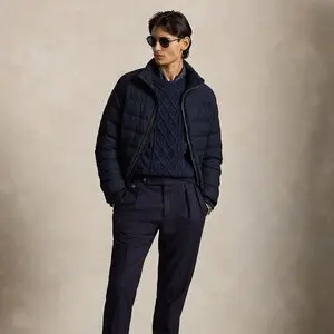 RALPH LAUREN Ralph Lauren Wool Flannel Pleated Trousers