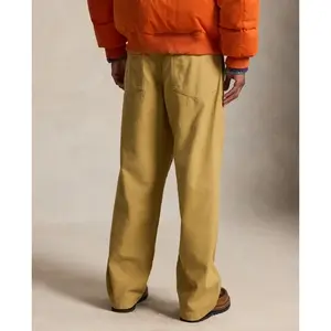 Ralph Lauren Relaxed Fit Reverse Sateen Utility Pant - Camel