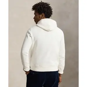 Ralph Lauren Logo Fleece Hoodie - Nevis