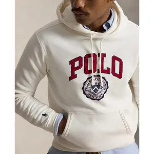 Ralph Lauren Logo Fleece Hoodie - Nevis