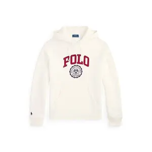 Ralph Lauren Logo Fleece Hoodie - Nevis