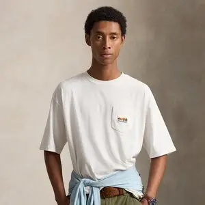 Ralph Lauren Relaxed Fit Jersey Graphic T-shirt - Nevis