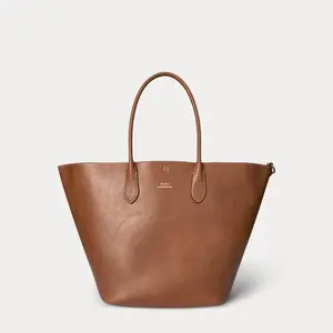 Ralph Lauren Bellport Large Leather Tote