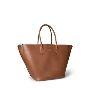 Ralph Lauren Bellport Large Leather Tote