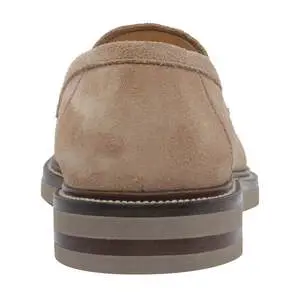 Brunello Cucinelli Suede Penny Loafers