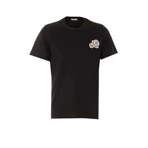 Moncler Double Logo T-shirt - Black