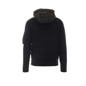 Moncler Logo Quilted Zip-up Cardigan