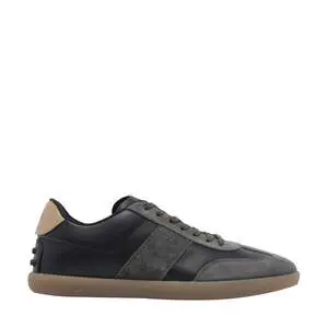 TOD'S Cassetta Leather And Suede Sneakers