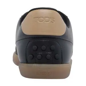 TOD'S Cassetta Leather And Suede Sneakers