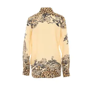 Etro Piazzata Leopard Printed Silk Shirt