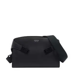 FERRAGAMO Hug Messenger Bag - Black