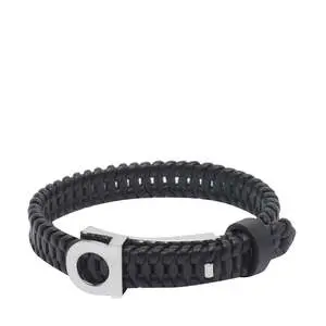 FERRAGAMO Gancini Bracelet - Black