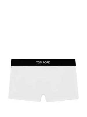 TOM FORD Boxer Shorts With Logo Waistband - White