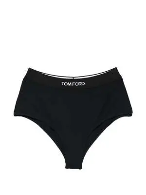 TOM FORD Briefs With Logo Band - Black
