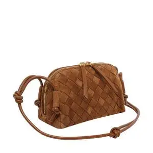 Bottega Veneta Concert Pouch - Brown