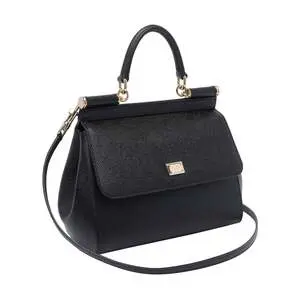 Dolce & Gabbana Sicily Handbag - Black