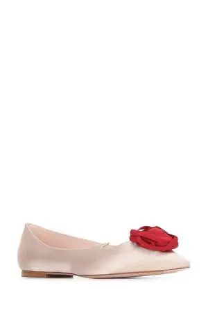 ROGER VIVIER I Love Vivier Rose Ball" Flats - Multicolor