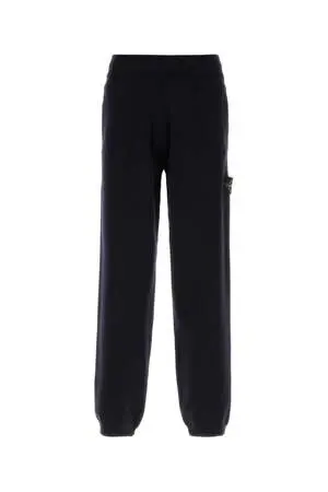 Stone Island Midnight Wool Blend Joggers - Blue