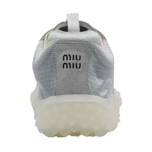 Miu Miu Bubble Sneakers - Silver