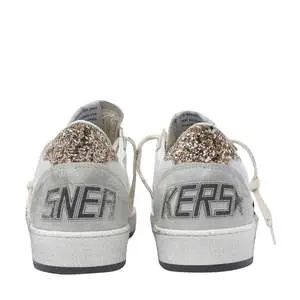 GOLDEN GOOSE Ballstar Sneakers With Glitter Detail