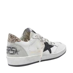 GOLDEN GOOSE Ballstar Sneakers With Glitter Detail