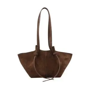 Yuzefi Suede Mochi Shoulder Bag