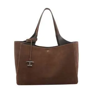 TOD'S Medium Suede Shoulder Bag