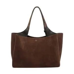 TOD'S Medium Suede Shoulder Bag