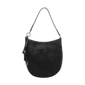FERRAGAMO Medium Hobo Bag With Gancio Logo
