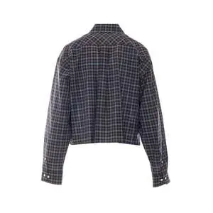 Miu Miu Logo Check Shirt