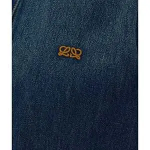 Loewe Short Sleeve Denim Shirt - Blue